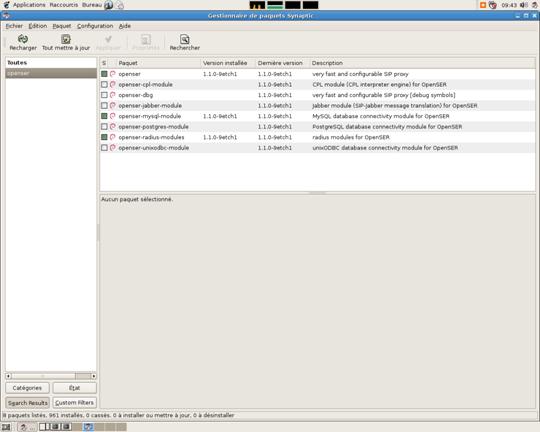 Installation et utilisation de OpenSER comme un routeur SIP